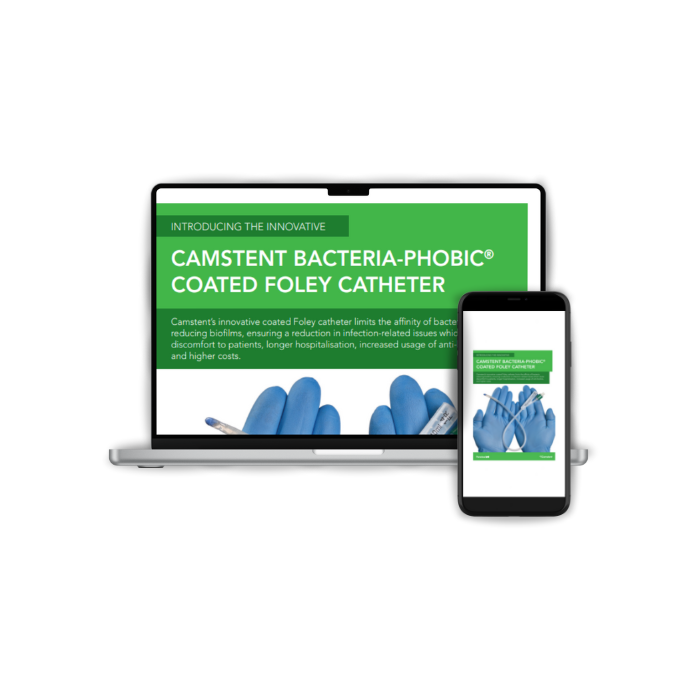 Camstent BACTERIA-PHOBIC® Coated Foley Catheter - Pennine Healthcare